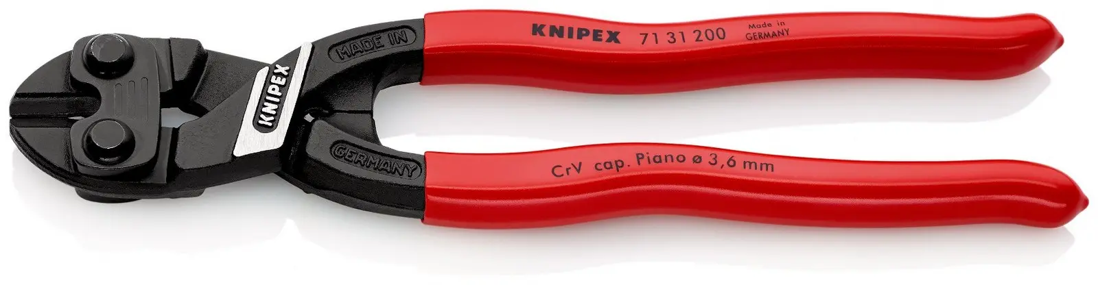 KNIPEX Klešta CoBolt 200mm 71 31 200 crvena