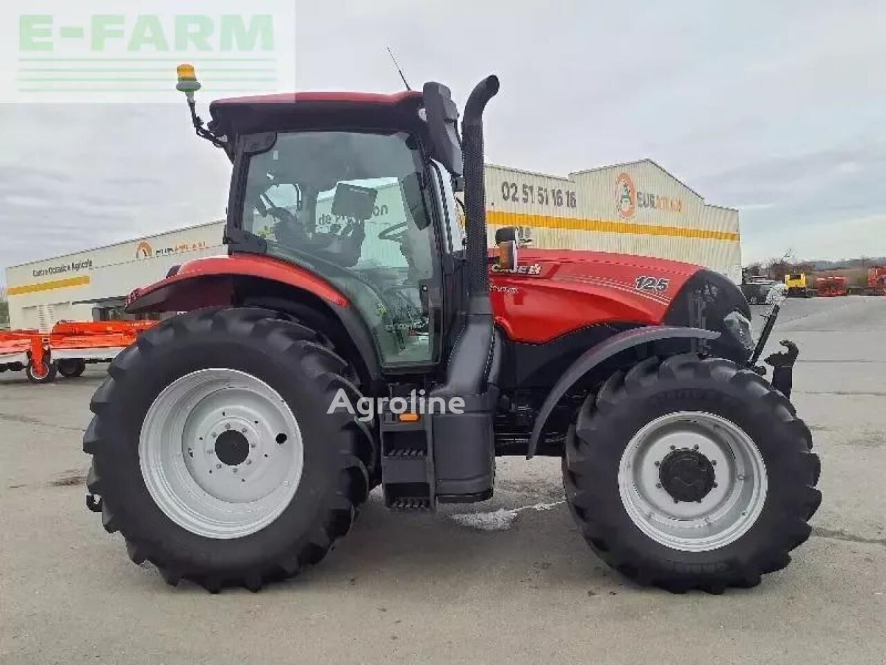 Case IH maxxum125cvx CVX traktor točkaš