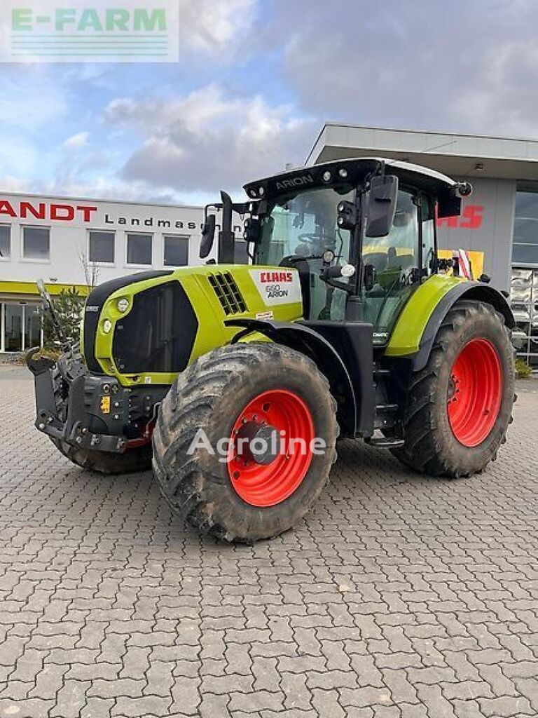 Claas arion 660 cmatic - s10 rtk traktor točkaš