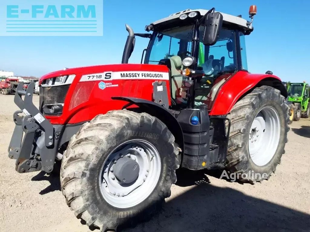 Massey Ferguson 7718 s dvt efficient Efficient traktor točkaš