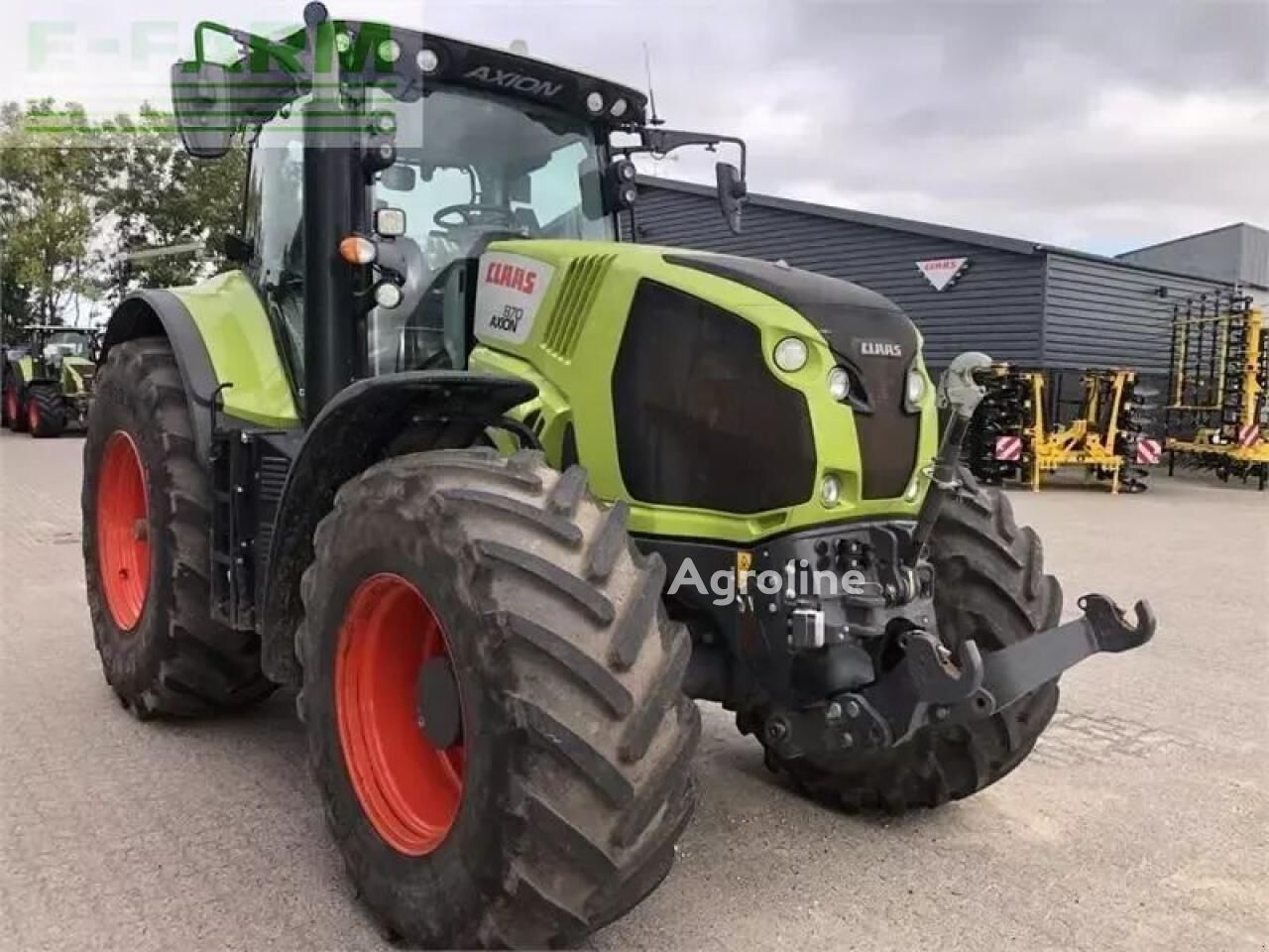 Claas axion 870 cebis cmatic CMATIC CEBIS traktor točkaš