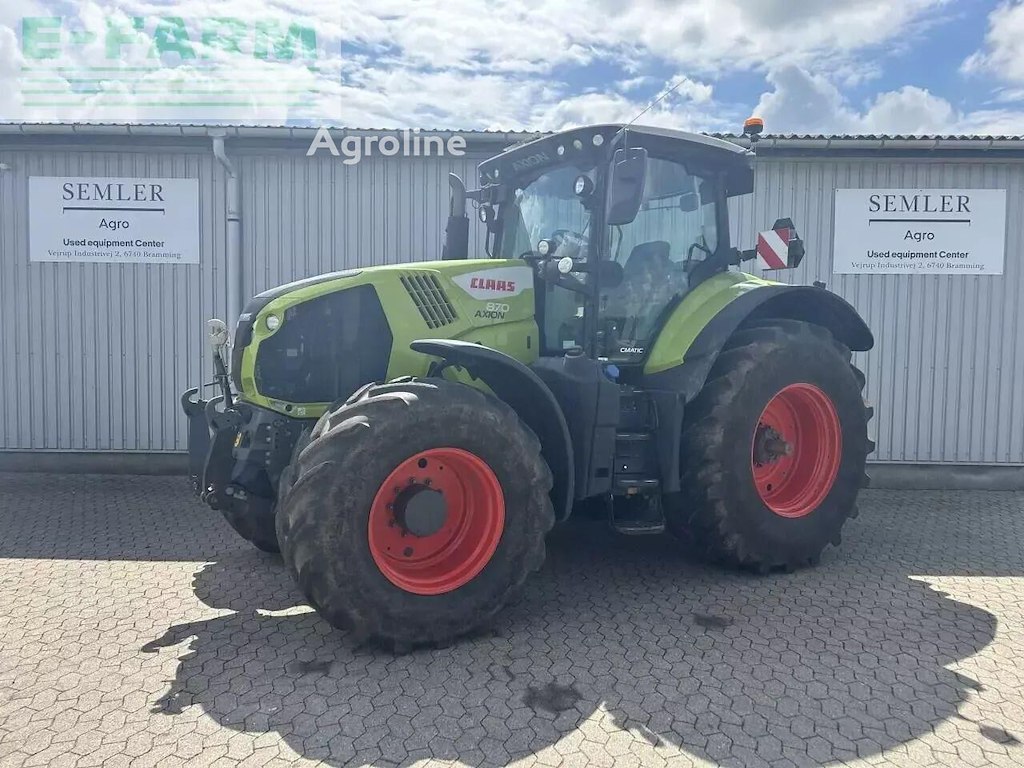 Claas axion 870 traktor točkaš