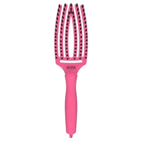 Olivia Garden Četka za raščešljavanje kose Fingerbrush M, Roze