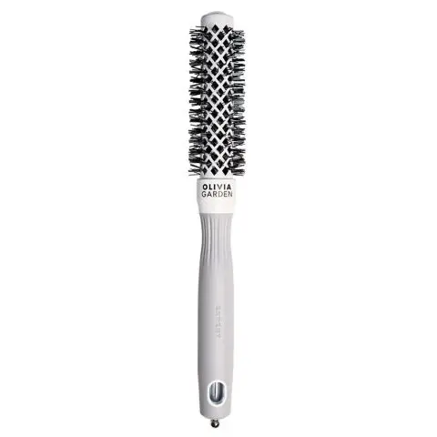 Olivia Garden Profesionalna četka za feniranje Expert Blowout Shine White&Grey, 20 mm