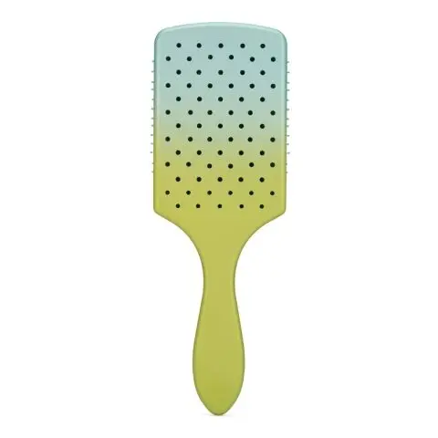 Wet Brush Četka za raščešljavanje Paddle Detangler Feel Good Ombre, Zeleno-plava