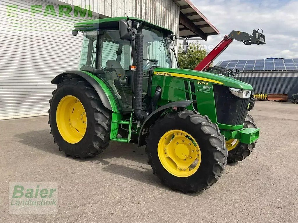 John Deere 5075 m traktor točkaš