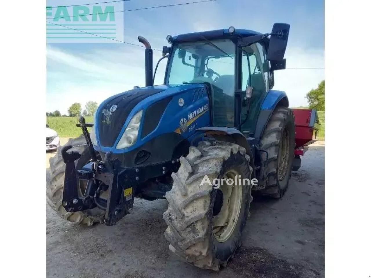 New Holland t6-125s traktor točkaš