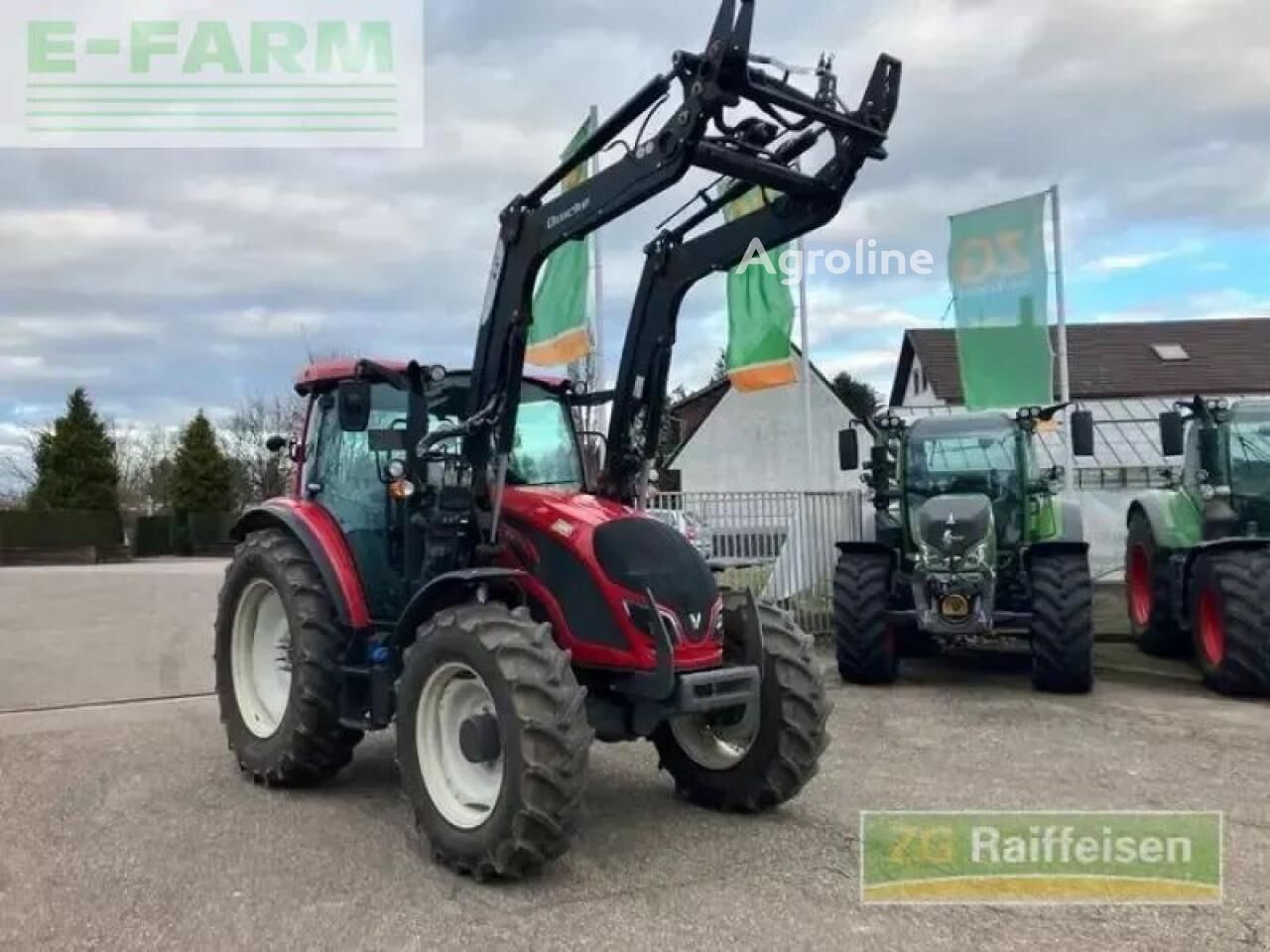 Valtra a104 mit frontlader traktor točkaš