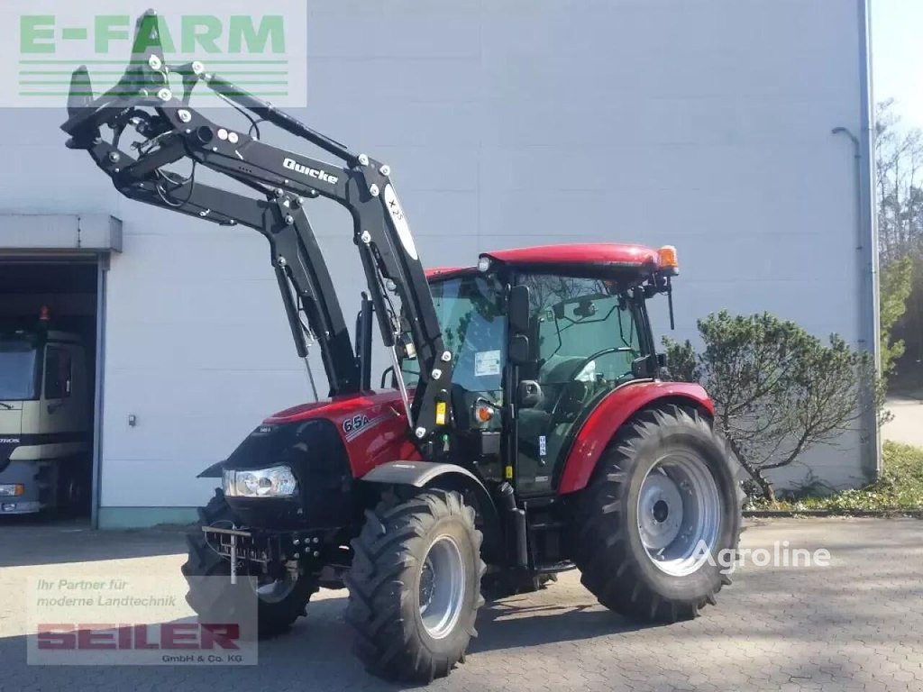 Case IH farmall 65 a + frontlader quicke x 2 s traktor točkaš