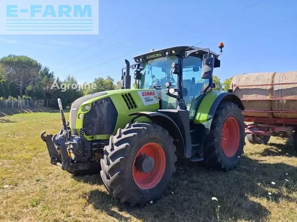 Claas arion 650 cmatic CMATIC traktor točkaš