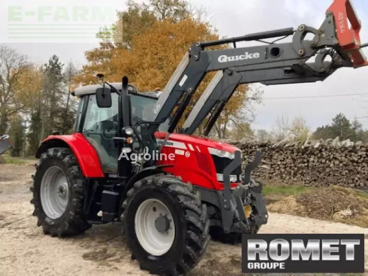 Massey Ferguson 6613 d6 ef Efficient traktor točkaš