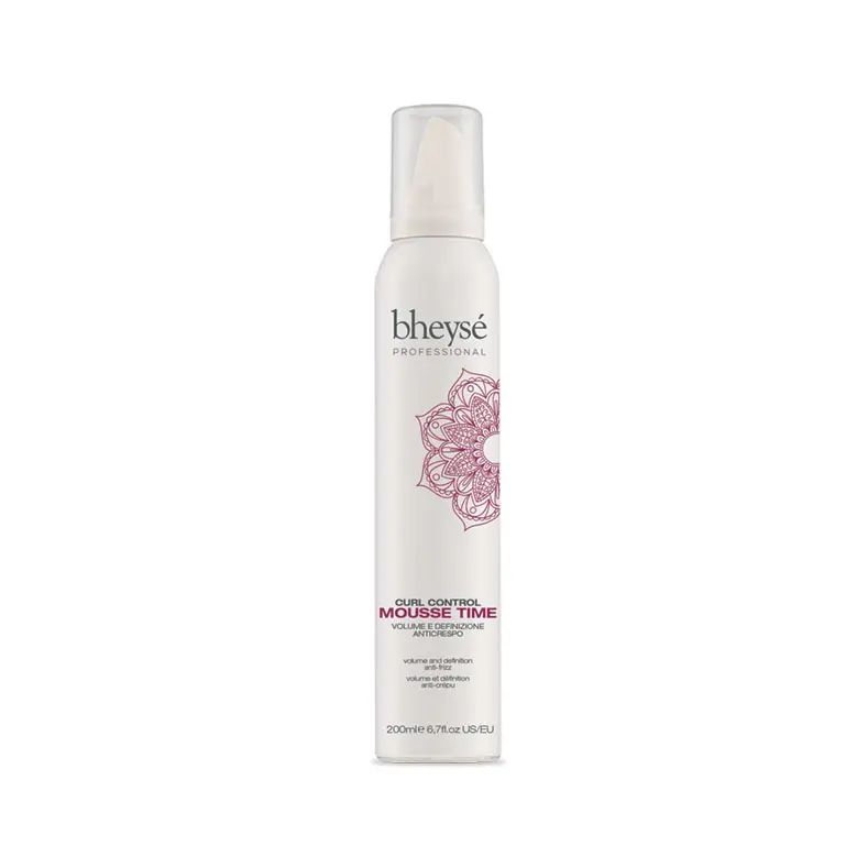 Bheyse Professional Curl Control Pena za definiciju kovrdža Mousse Time, 200ml