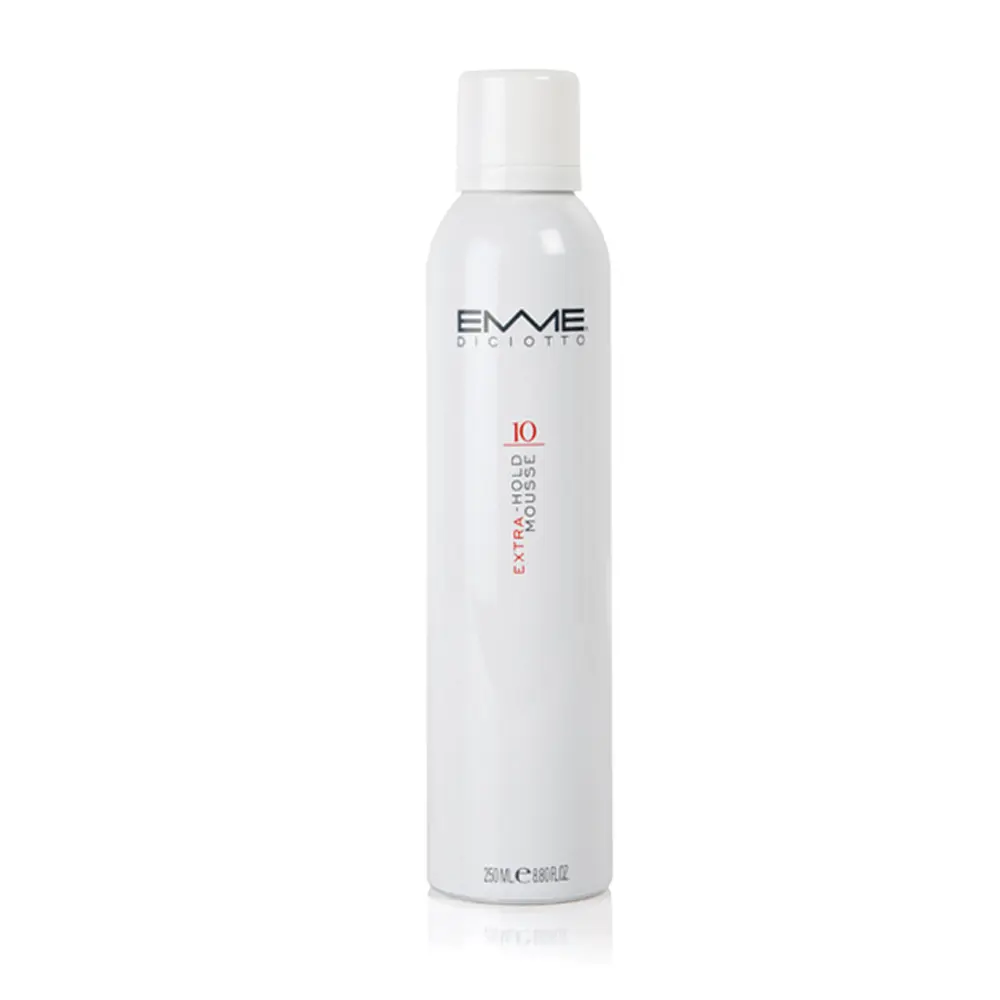 EMMEDICIOTTO Pena za kosu 10 Extra hold mousse, 250 ml