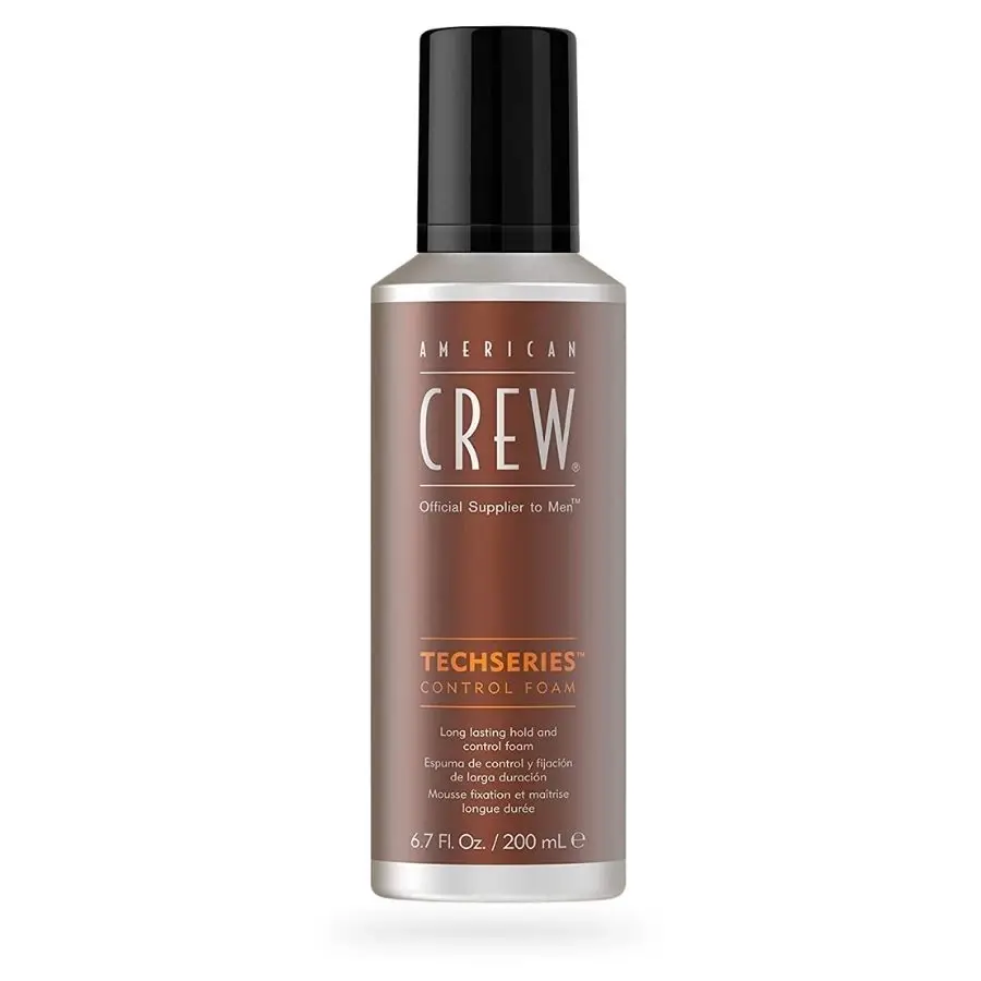 American CREW Techseries Control Foam Pena za dugotrajno stilizovanje, 200 ml