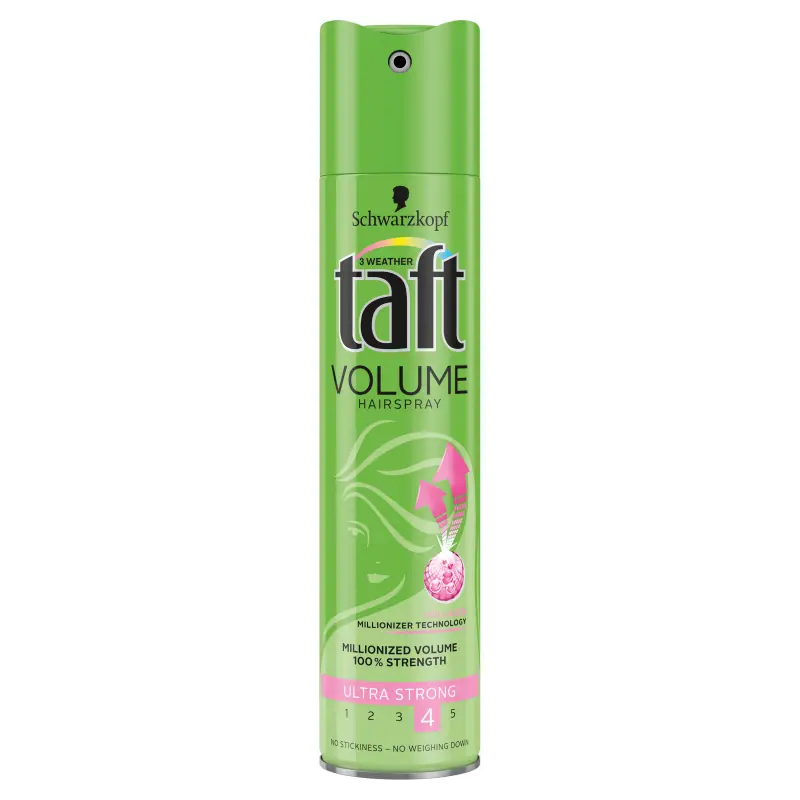 TAFT Lak za kosu Volumen Ultra 4 250ml