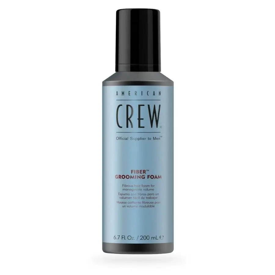 American CREW Fiber Grooming Foam Pena za oblikovanje slabe kose, 200 ml