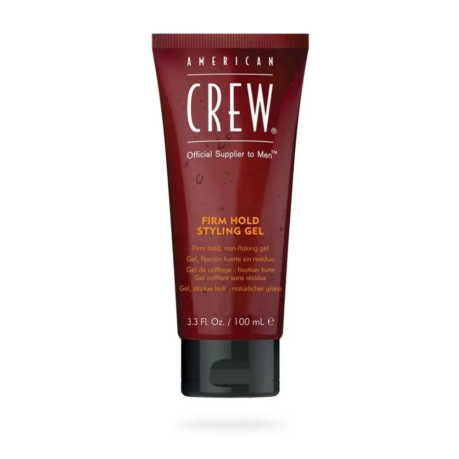 American CREW Firm Hold Styling Gel Formula bez stvaranja ljuspica, 100 ml