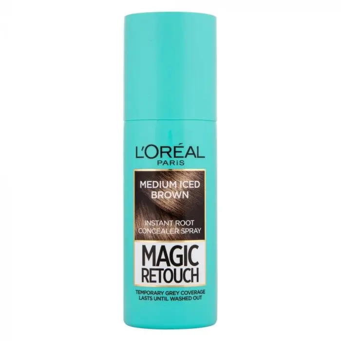 L'oreal Magic Retouch Sprej za prikrivanje izrastka 7 Medium Iced Brown
