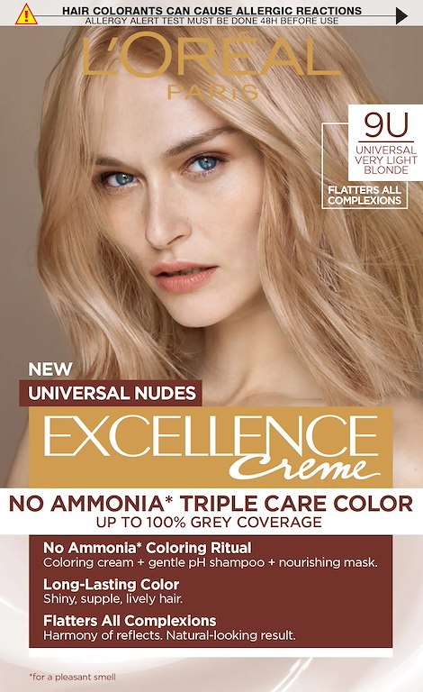 L'oreal Excellence Universal Nudes boja za kosu 9U