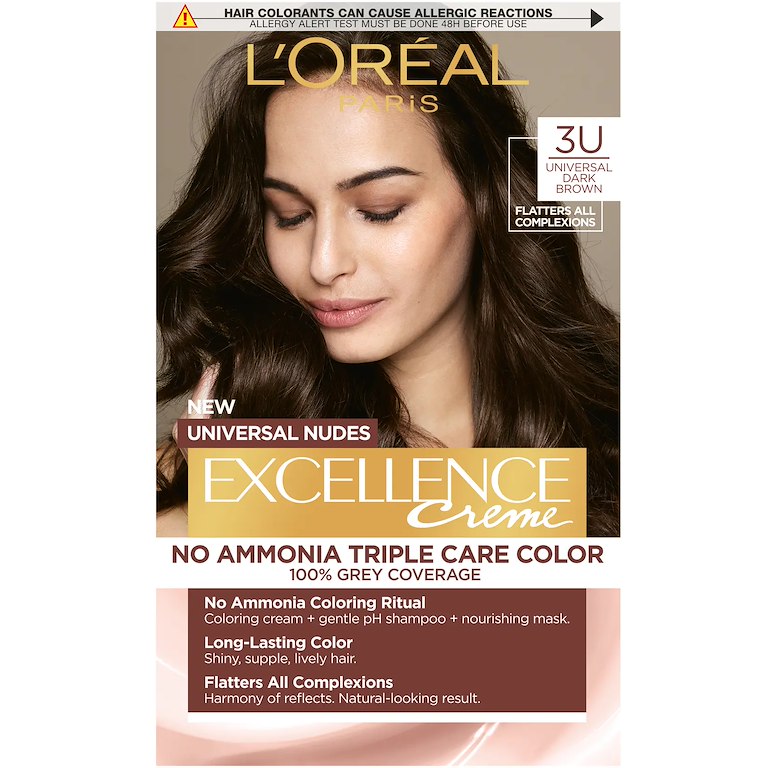 L'oreal Excellence Universal Nudes boja za kosu 3U