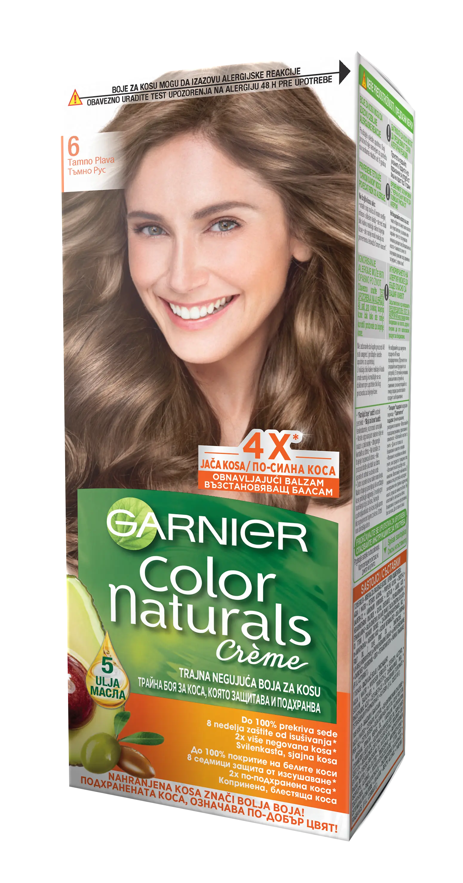 GARNIER Color Naturals Boja za kosu 6