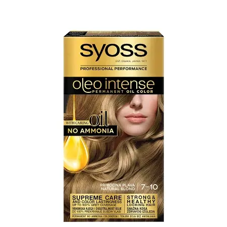 Syoss Farba za kosu 7-10 Oleo Color, Prirodno plava