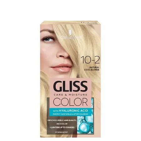 Schwarzkopf Farba za kosu 10-2 Gliss, Prirodno hladna plava