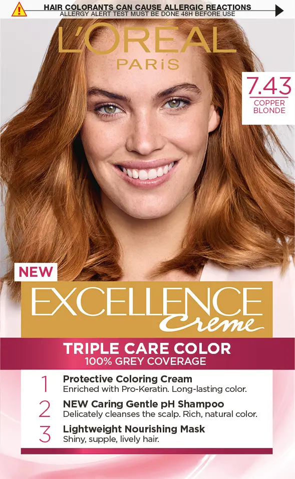L'oreal Excellence Boja za kosu 7.43