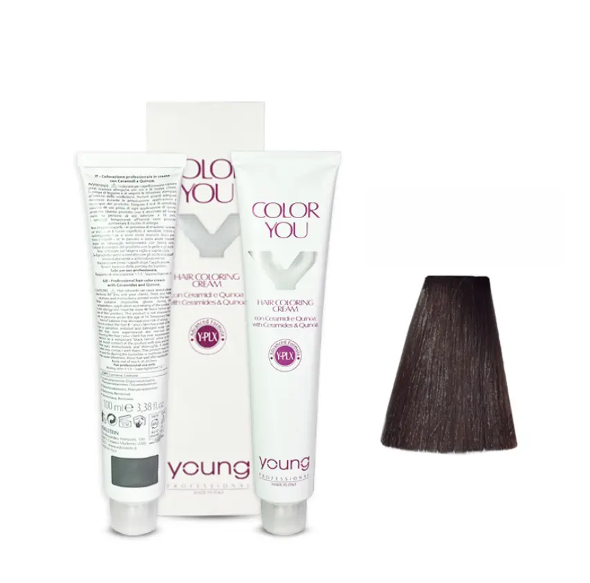 YOUNG Farba za kosu No 5 Light brown, 100ml