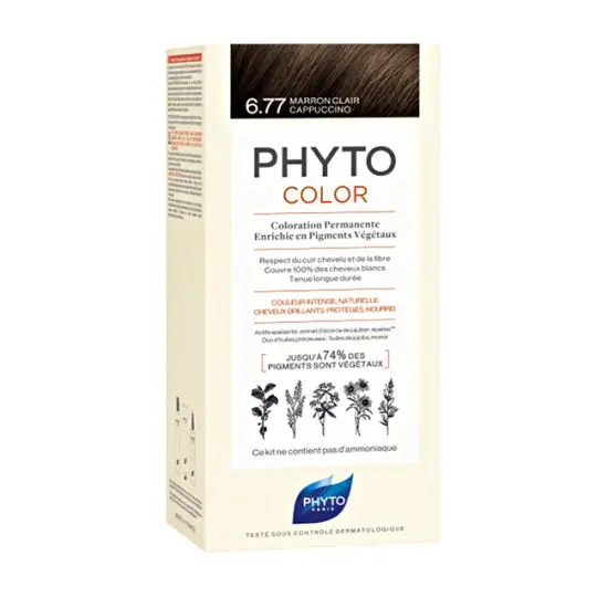 PHYTO COLOR Farba za kosu, Svetlo braon