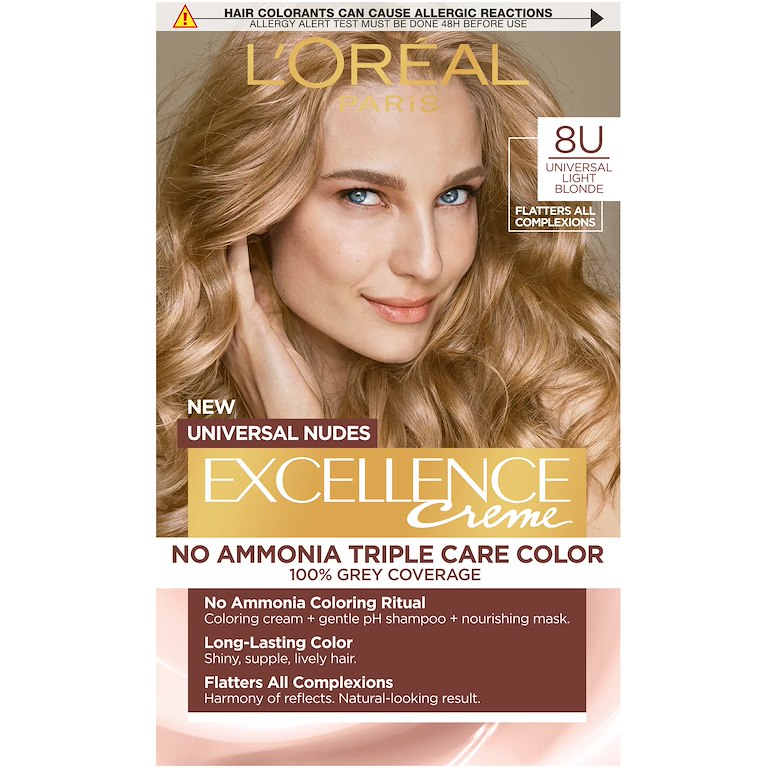 L'oreal Excellence Universal Nudes boja za kosu 8U