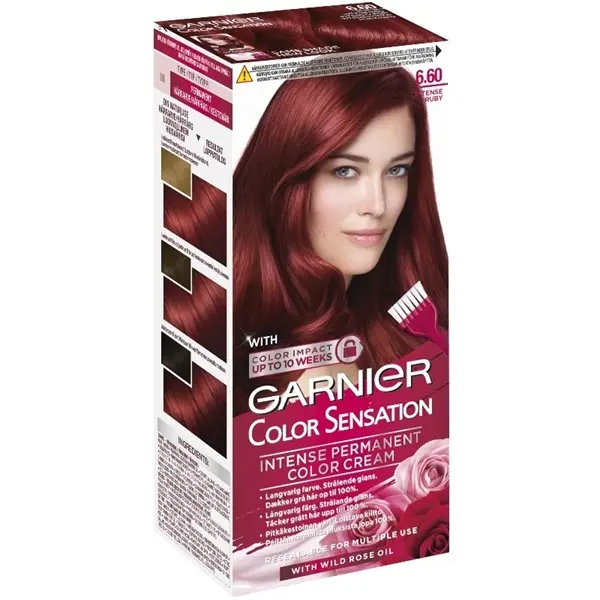 Garnier Color Sensation boja za kosu 6.60, Crvena