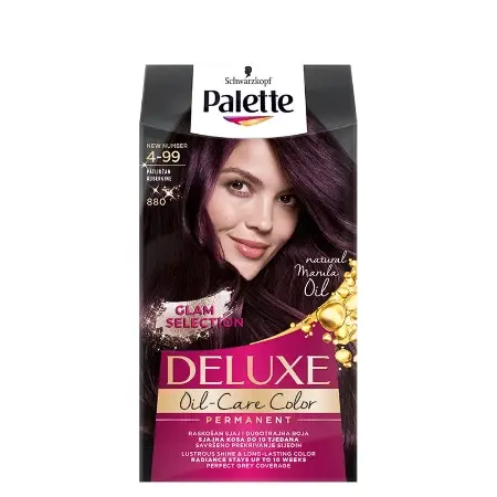 Schwarzkopf Farba za kosu 880 Palette Deluxe, Plavi patlidžan