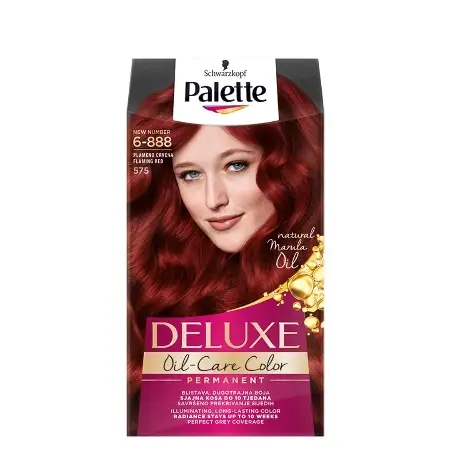 Schwarzkopf Farba za kosu 575 Palette Deluxe, Plamteće crvena