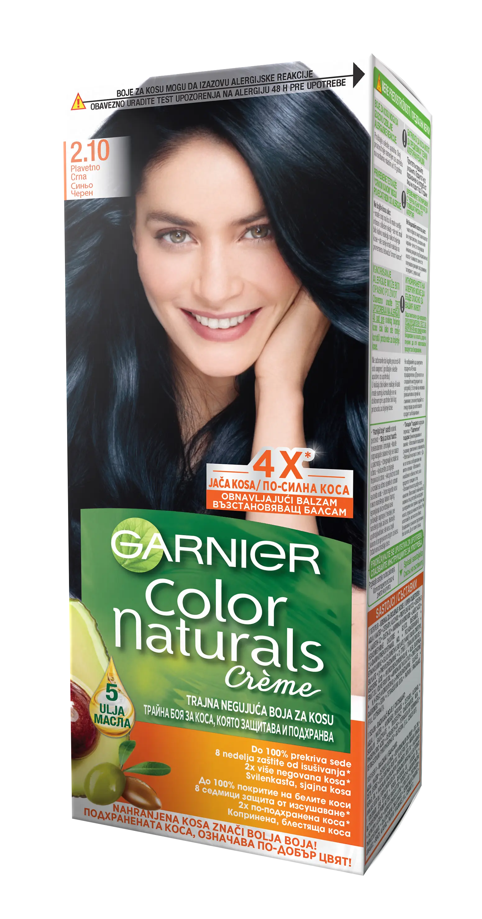 GARNIER Color Naturals Boja za kosu 2.10