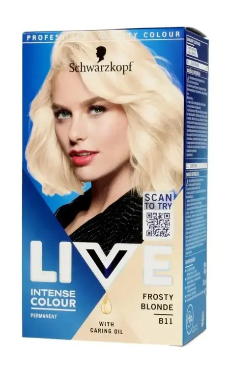 Schwarzkopf Farba za kosu Live B11 Frosty Blonde