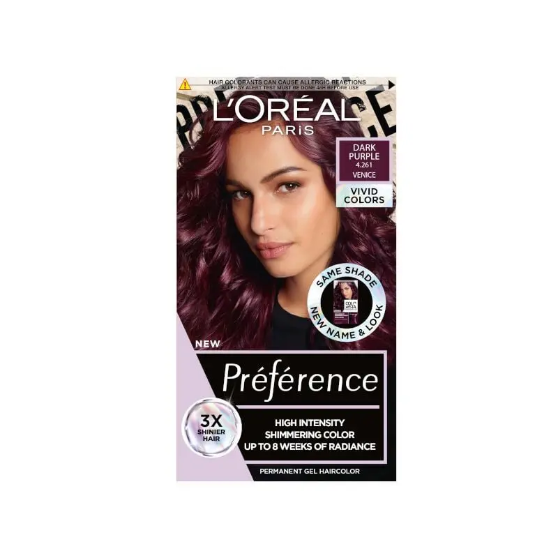 L'oreal Preference Vivids 4.261 Dark Purple boja za kosu