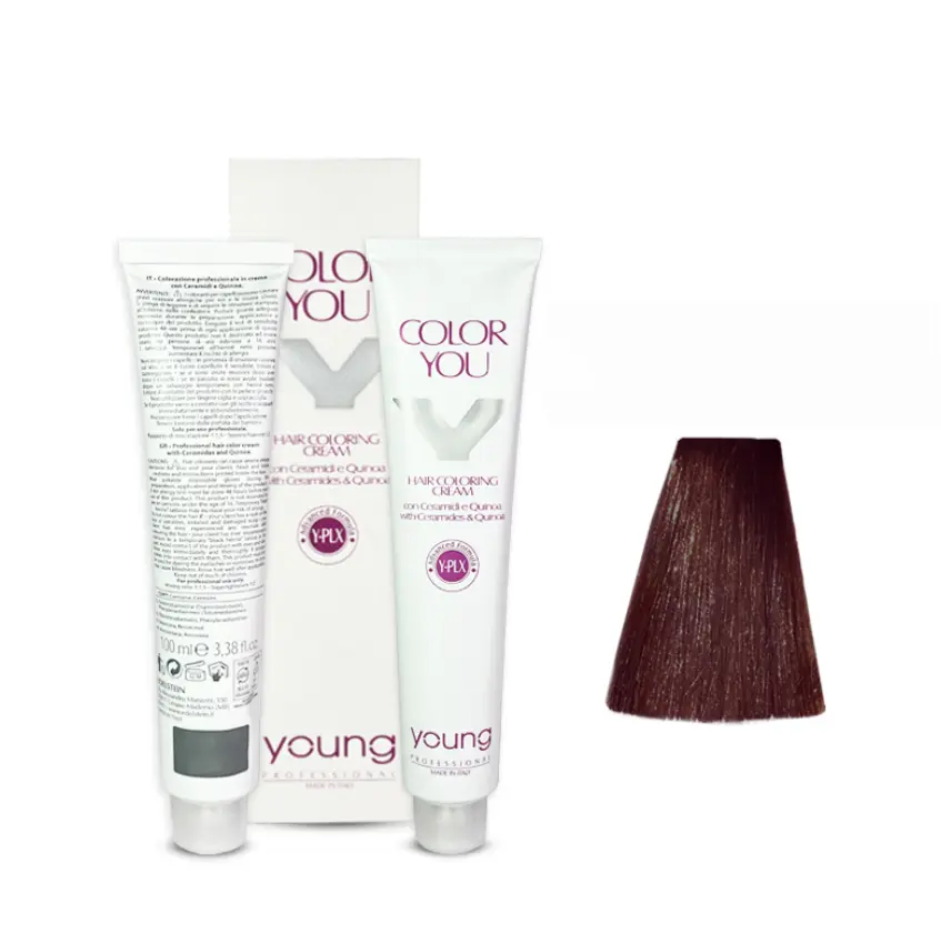 YOUNG Farba za kosu No 5.5 Light mahogany brown, 100ml