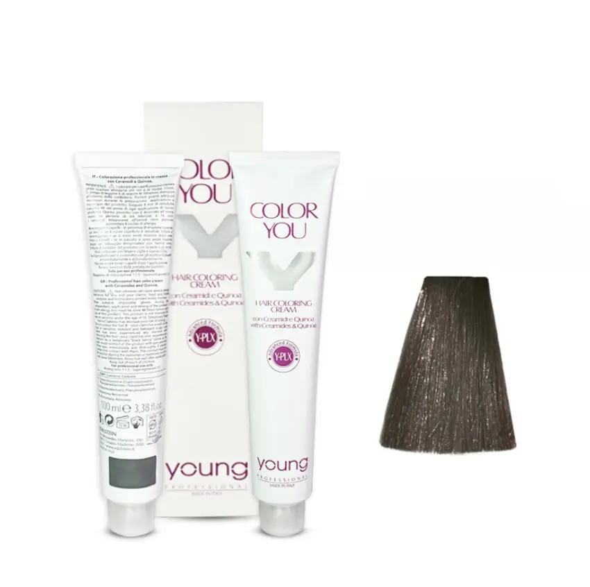 YOUNG Farba za kosu No 6.91 Ice chestnut dark blond, 100ml