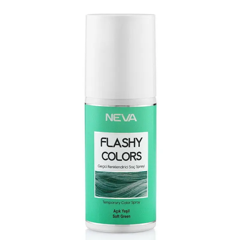 NEVA Flashy colors Sprej za kosu, Zelena, 75 ml