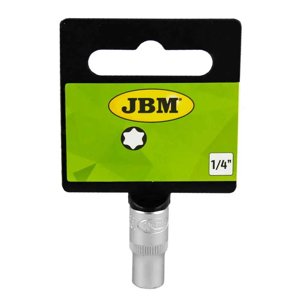 JBM Gedora 1/4", E4 torx, Ženski