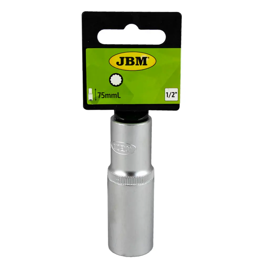 JBM Gedora 1/2", 17mm, L=75mm, 12-ugaona