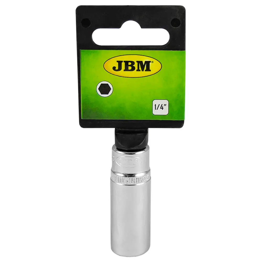 JBM Gedora 1/4", 7mm L=50mm, 6-ug. hrom