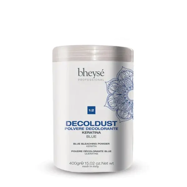 Bheyse Professional Decoldust Plavi blanš u prahu sa keratinom, 400g