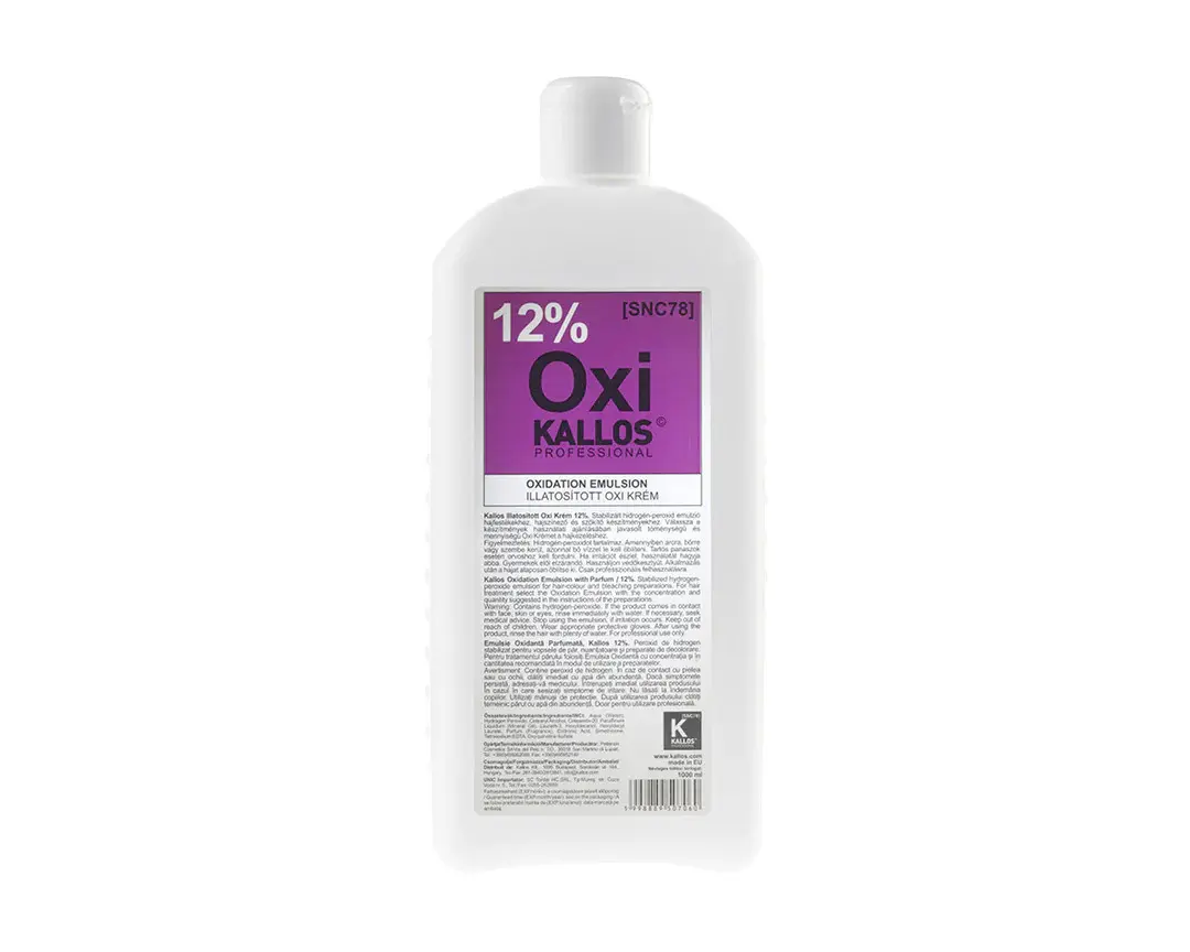 KALLOS Oxi Hidrogen za farbanje, 12%, 1000ml