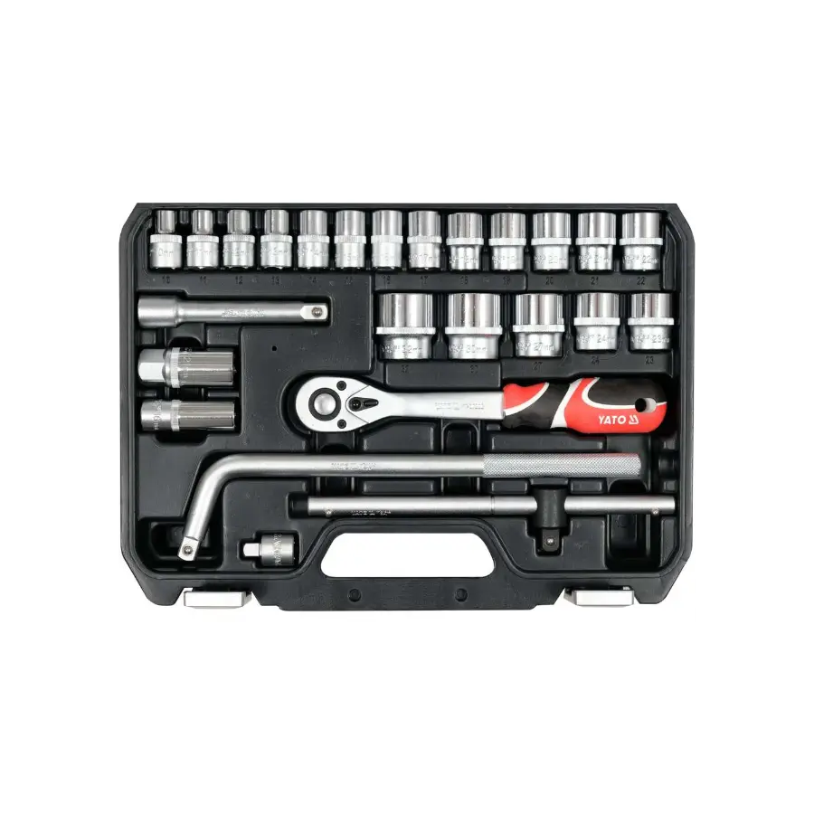 YATO YT-38741 Set nasadnih ključeva 1/2", 10-32 mm, 25 komada