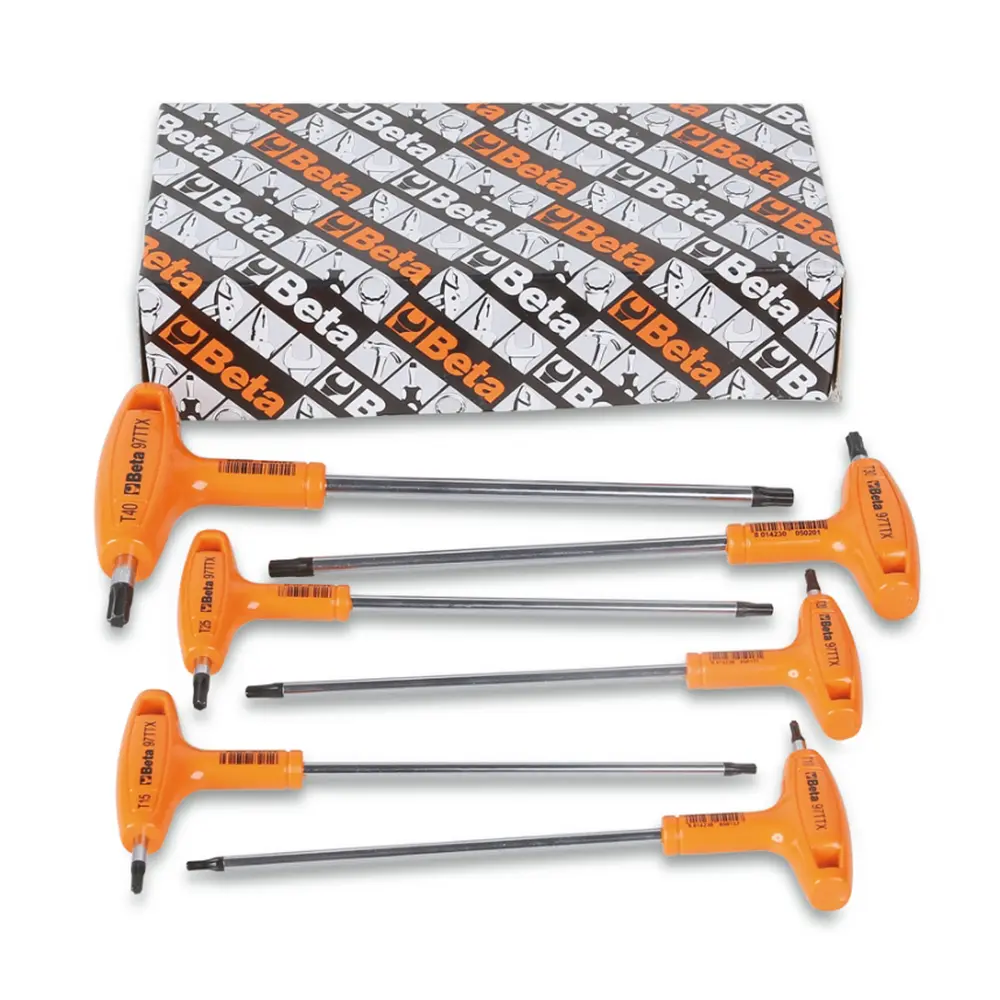 Beta Set torx odvijača sa T-ručicom T10-40 6/1