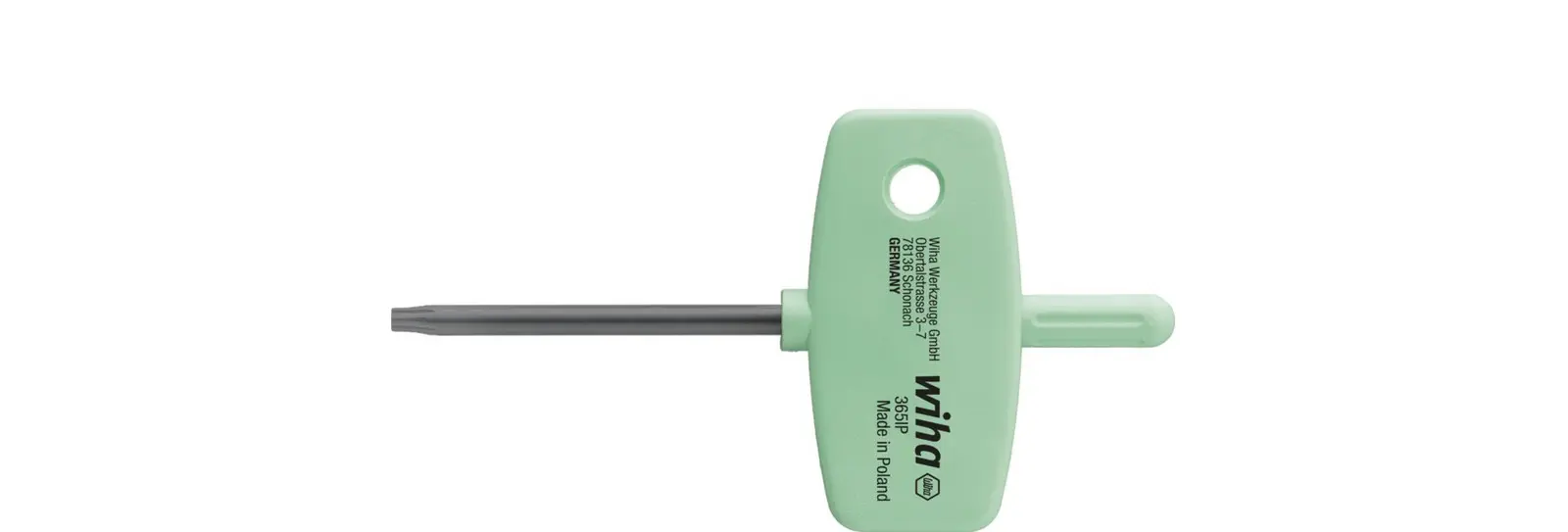 WIHA 26185 Imbus sa ključ ručkom Torx®, crni oksidirani, 9IP