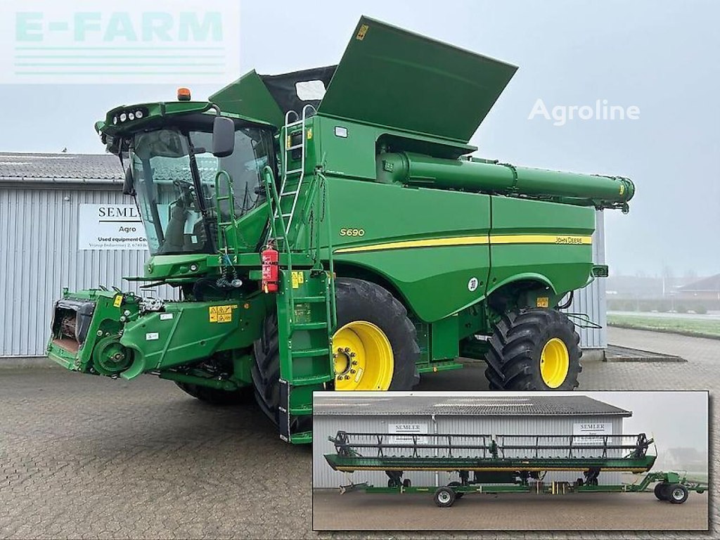 John Deere s690 kombajn za žito