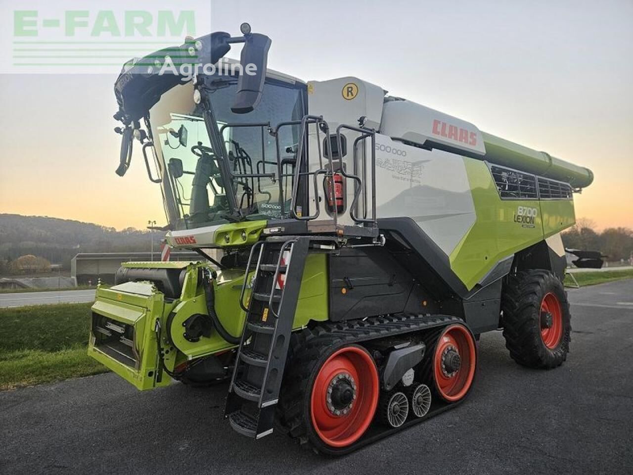 Claas lexion 8700 terra trac kombajn za žito